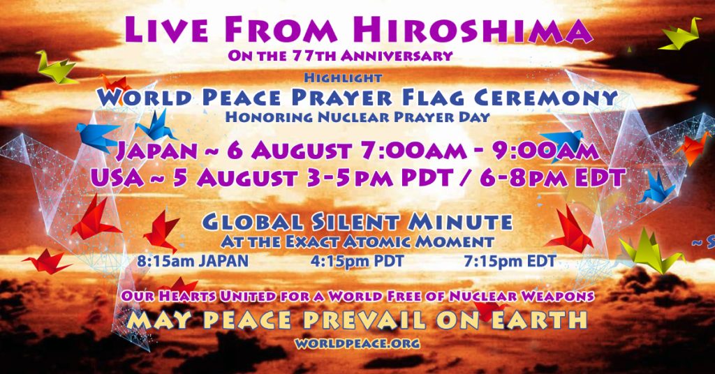 May Peace Prevail On Earth Home - Events - May Peace Prevail On Earth ...