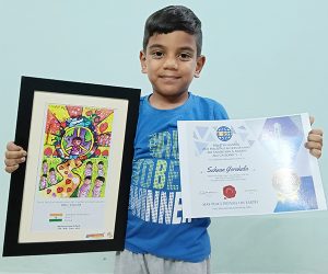 Peace Pals International 2024 Finalist, Suhaan Gorakala, age 5, from ...