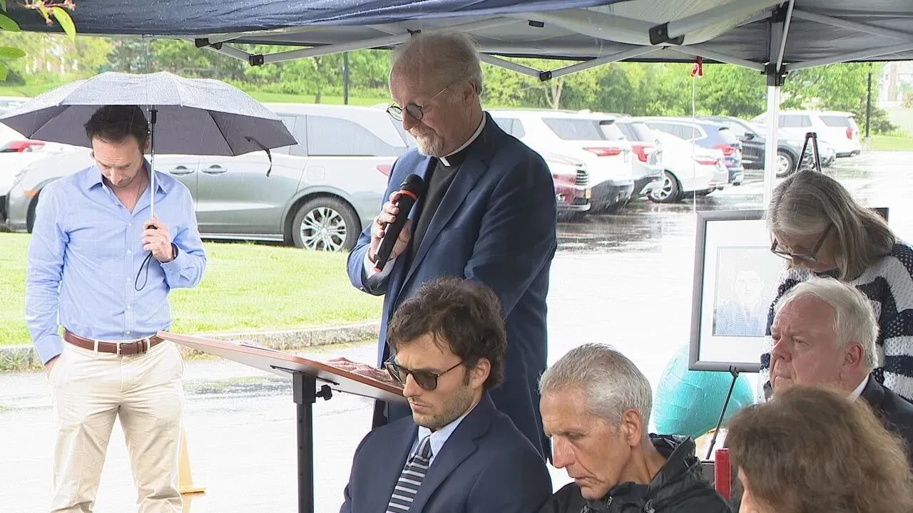 Pittsford Rotary dedicates Peace Pole in memory of D.C. shooting victim ...