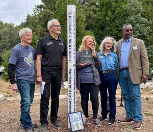 Peace Pole dedicated to Promote Unity and Harmony, Arrowhead Ridge, New ...
