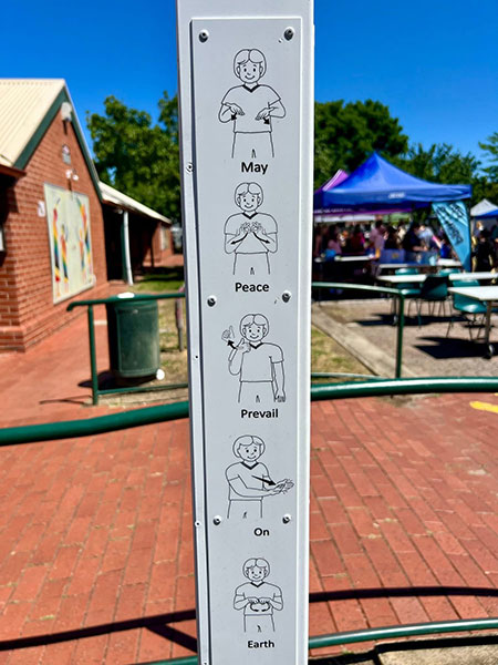 A New Symbol of Peace in Our Community in Hillcrest, South Australia ...